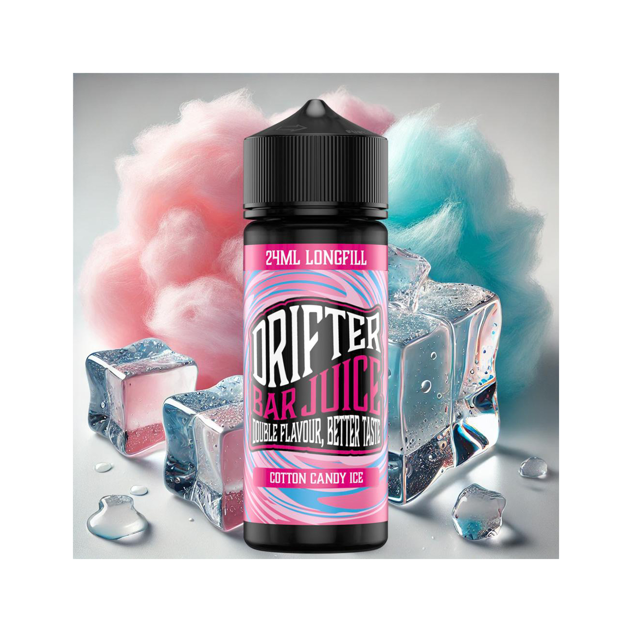 Drifter Bar Juice Cotton Candy Ice 24->120ml