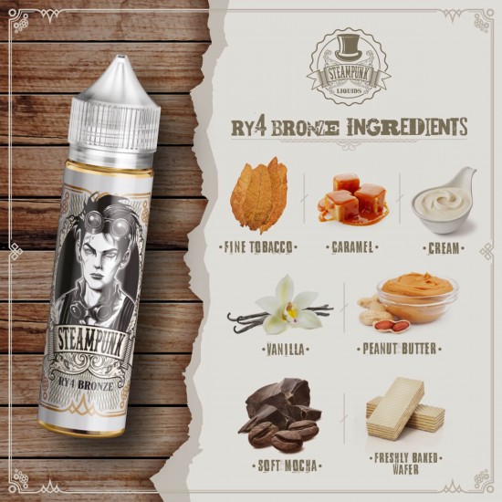 SteamPunk Flavor RY4 Bronze 20->60ml