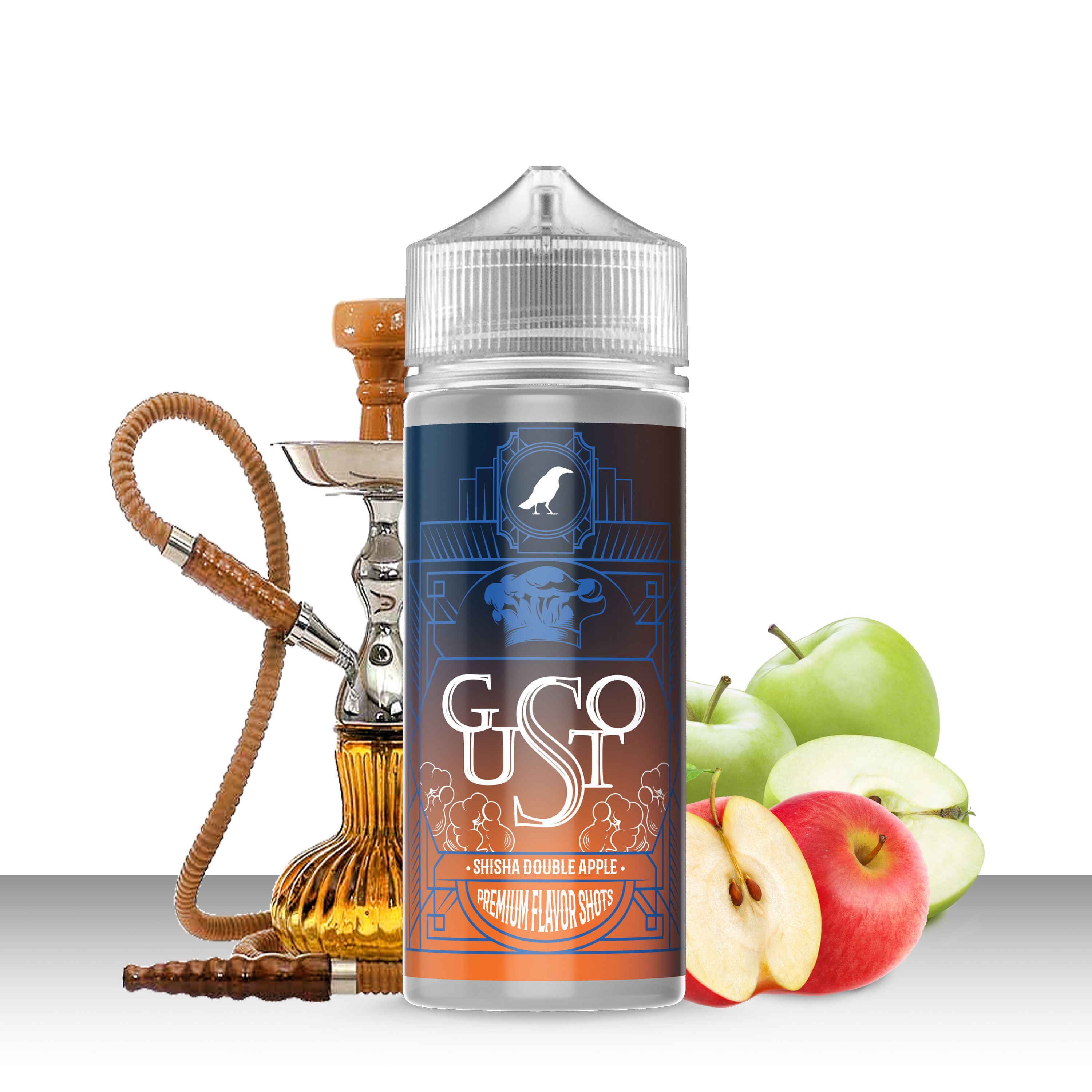 Omerta Gusto Shisha Double Apple 30->120ml